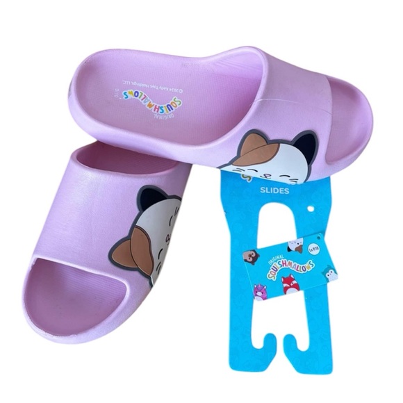 Squishmallows | Shoes | Cam Cat Pink Squishmallow Adult Slides New ...